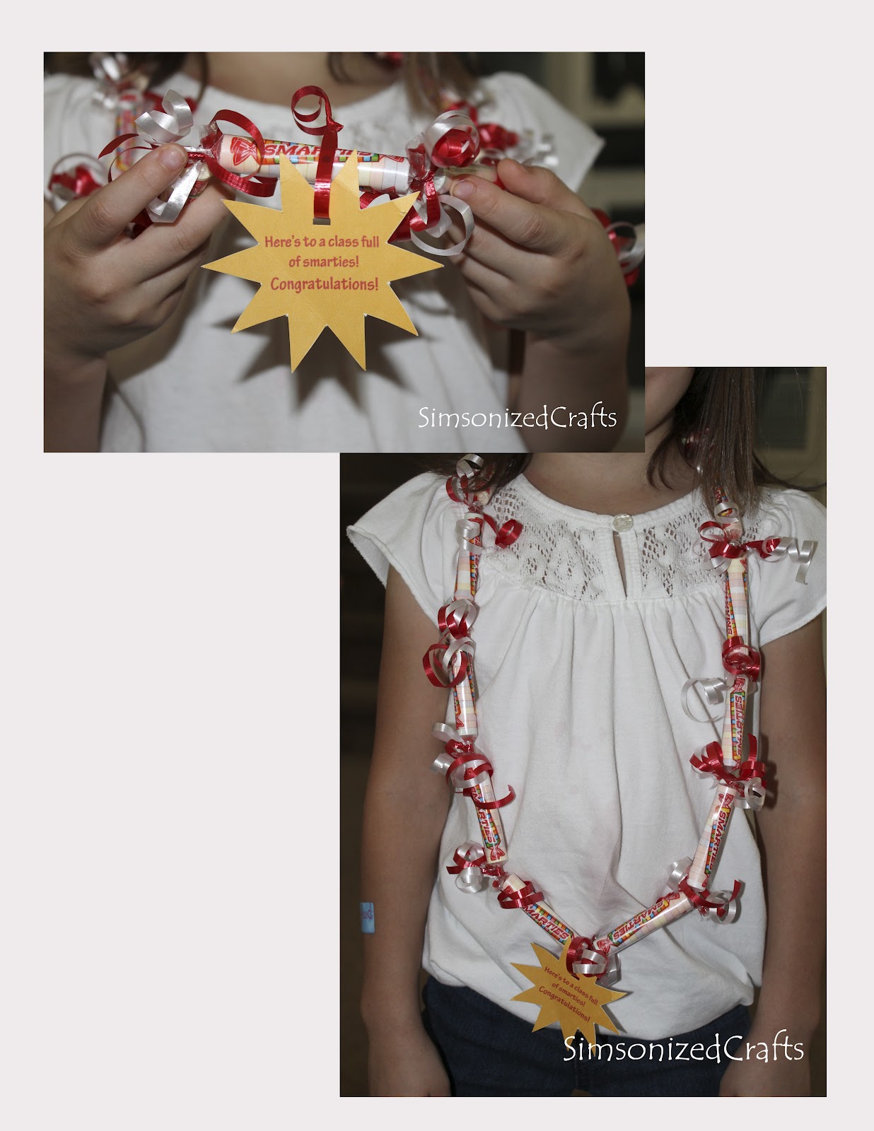 SIMPSONIZED CRAFTS: {smarties graduating class necklace--idea and ...