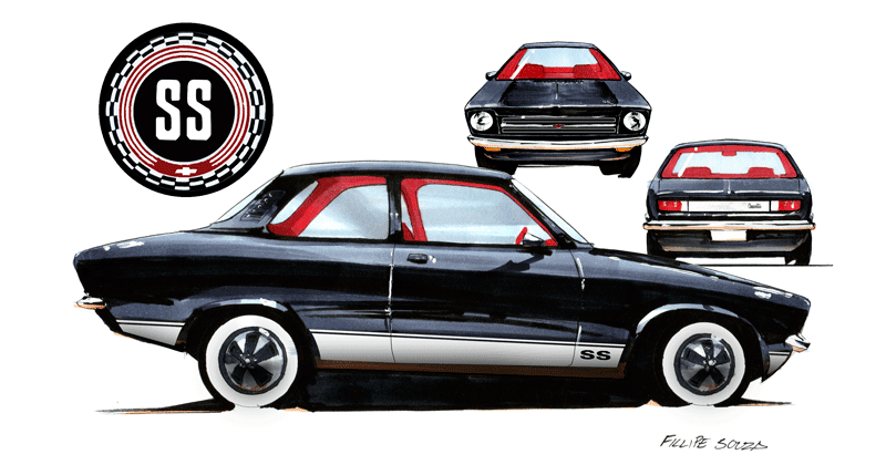 Fillipe Design Auto: Chevrolet Chevette SS