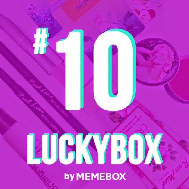 Beau-tea and Toast: Memebox LuckyBox 10: Unboxing and Review