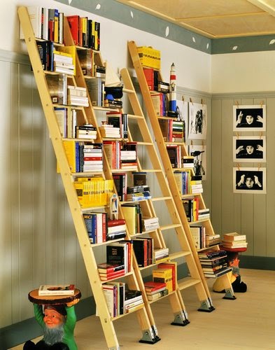 Ideas para decorar con libros - Colores en Casa