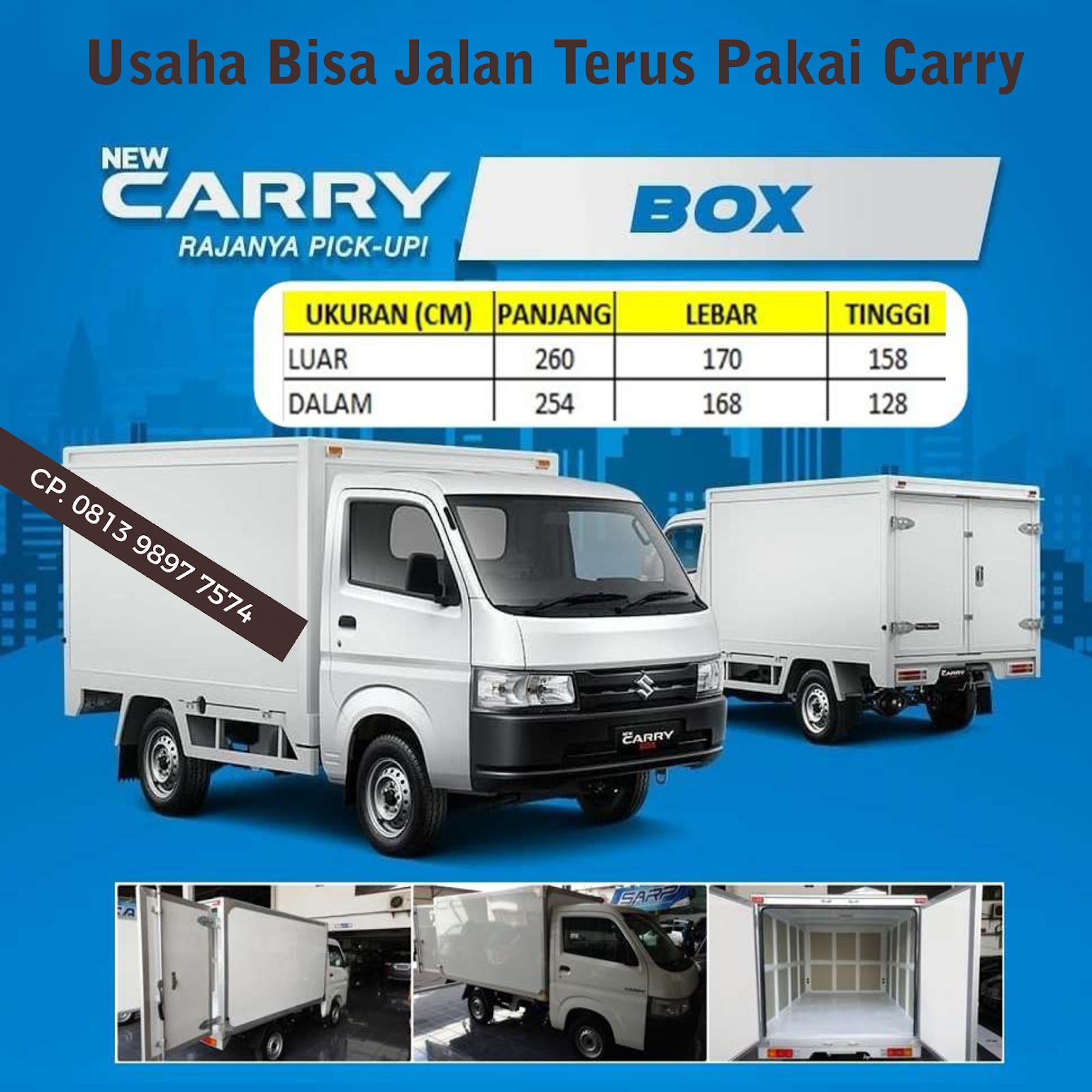 Suzuki pusat bekasi: New Carry Box Lebih Kokoh Dan Lega