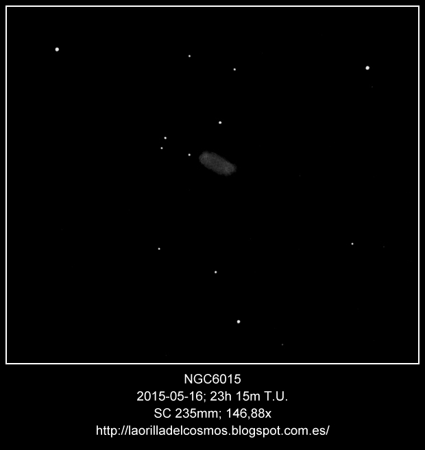 La orilla del Cosmos: NGC6015 - Galaxia en Draco