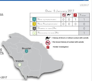 Avian Flu Diary: Saudi MOH Reports 7th MERS Case Of 2017