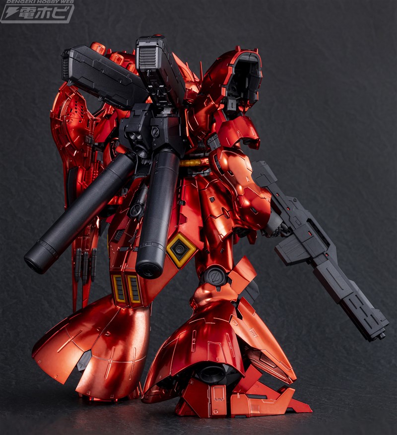 P-Bandai: RG 1/144 MSN-04 Sazabi [Special Coating] Sample Images by ...