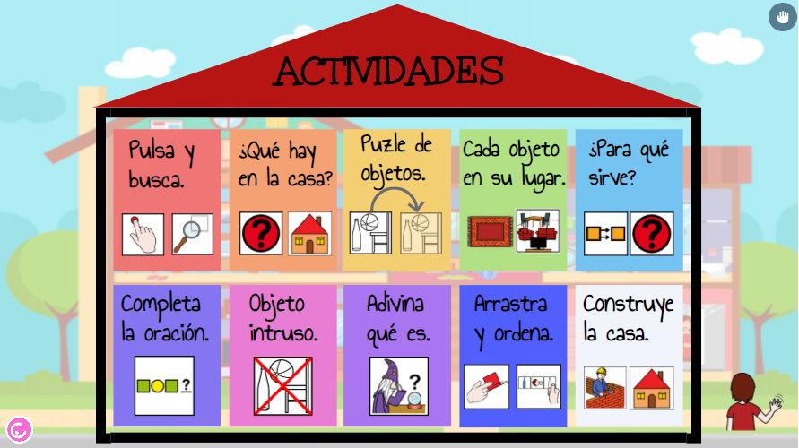 Lenguaje en flor: TRABAJAMOS LA CASA CON GENIALLY