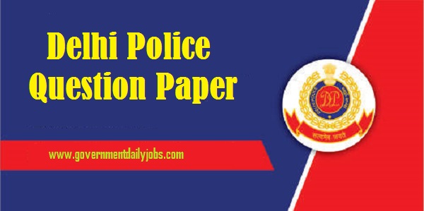 DELHI POLICE QUESTION PAPER 15 DECEMBER 2020 1ST SHIFT