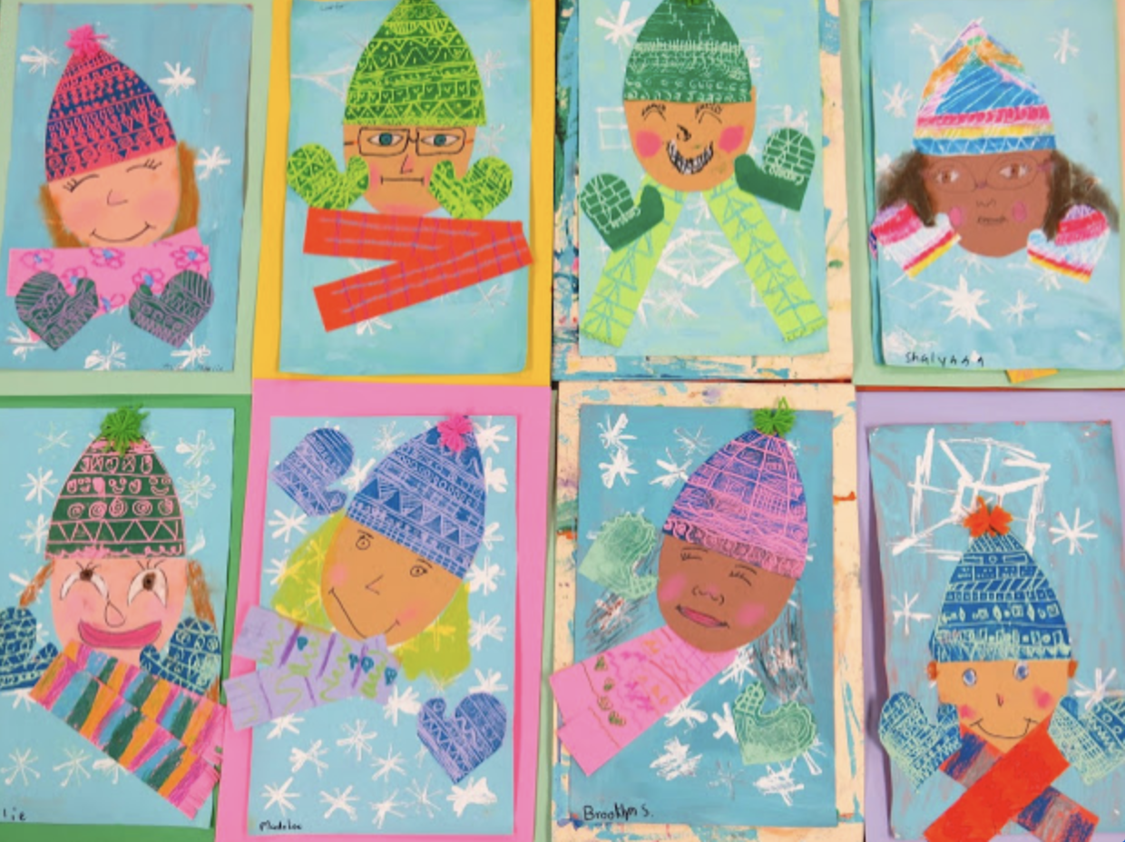 Cassie Stephens: Favorite Winter Art Lessons!