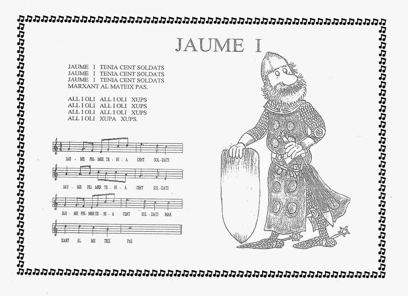 CANTORES INFANTILES: JAUME PRIMER