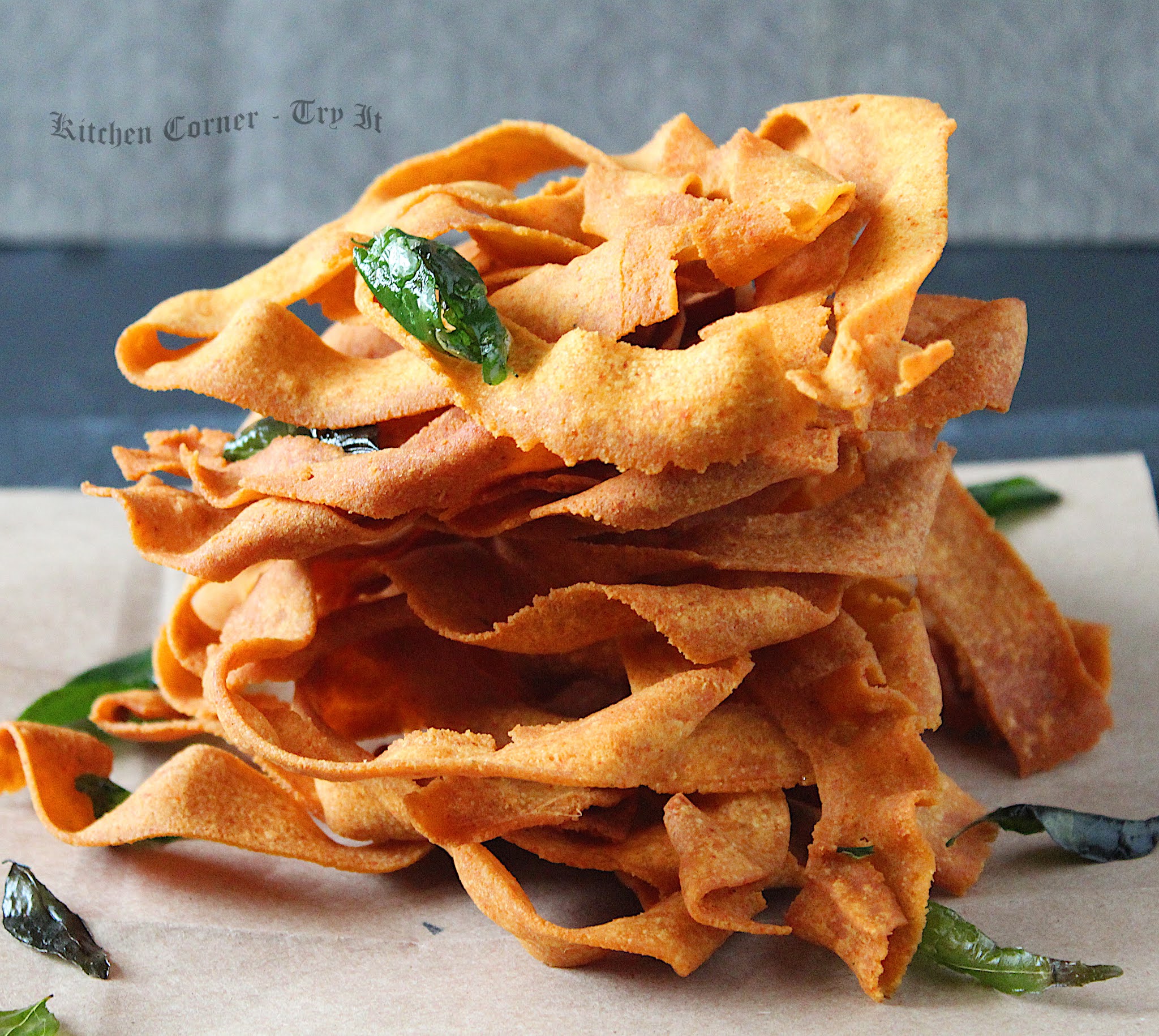 Pakkavada- Ribbon Pakoda- Kerala Snack Recipe
