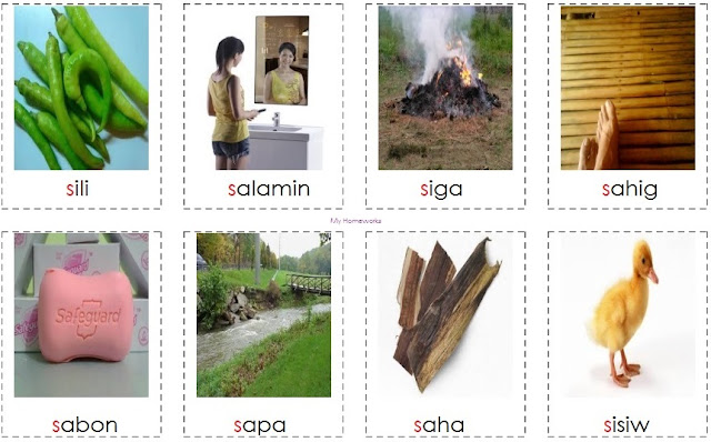 My Homeworks: MGA SALITANG NAGSISIMULA SA LETRANG My Homeworks: MGA SALITANG NAGSISIMULA SA LETRANG