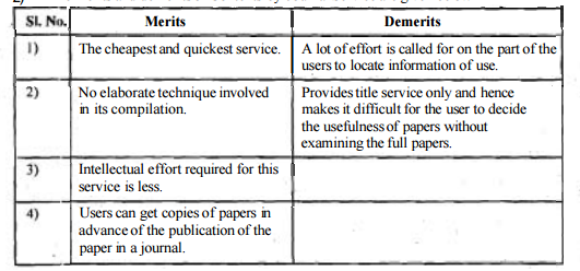 Current Awareness Services - LISQUIZ.COM