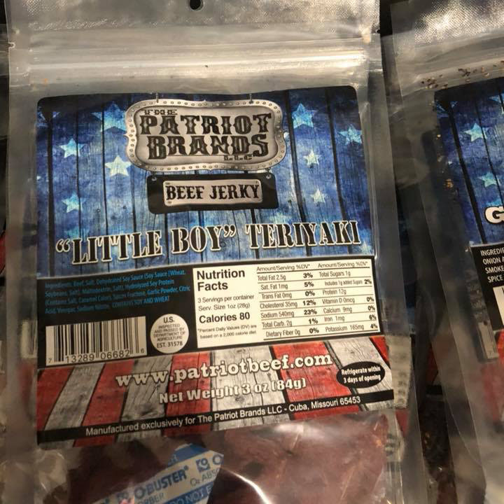 Flavor of the Month from The Patriot Brands Jerky ~ Beef Jerky Reviews