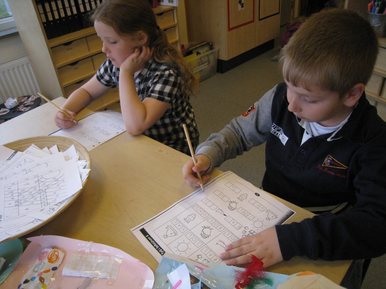 Förskoleklass B: SVENSKA