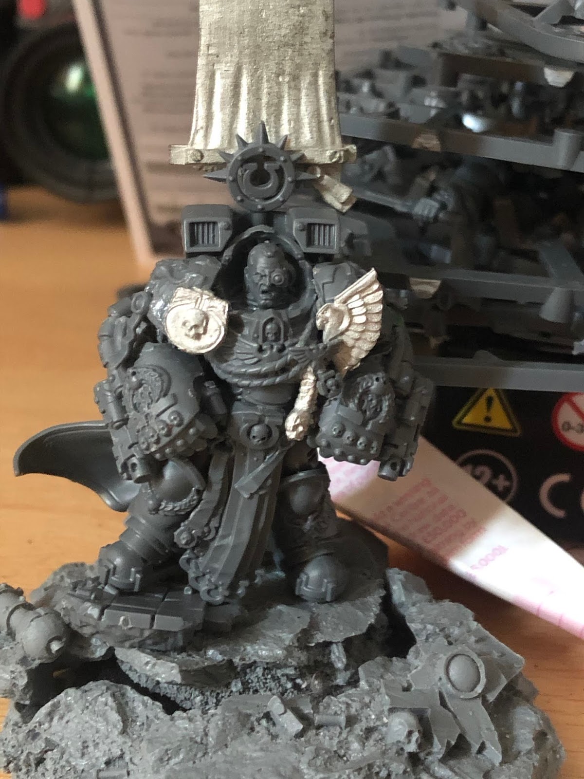WeeMen: Marneus Calgar Primaris Conversion WIP #3
