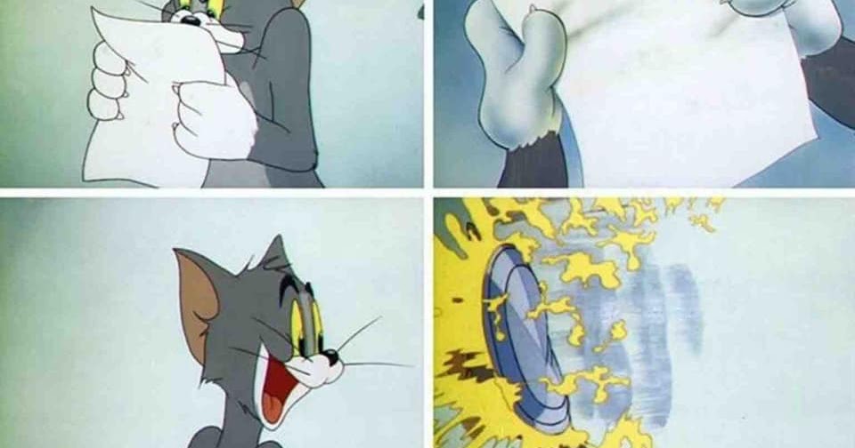 Meme Pastelazo a Tom