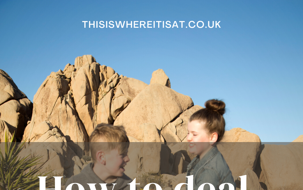 How to deal with siblings squabbling. ~ THIS IS WHERE IT IS AT