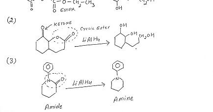 Welcome to Chem Zipper.com......: What are the groups that LiAlH4 can ...