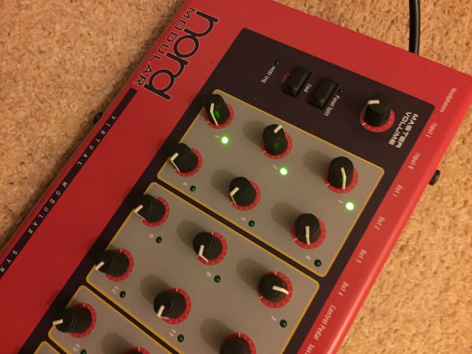 MATRIXSYNTH: Clavia Nord Modular G1 Rack Synth V3.03 with Original Box