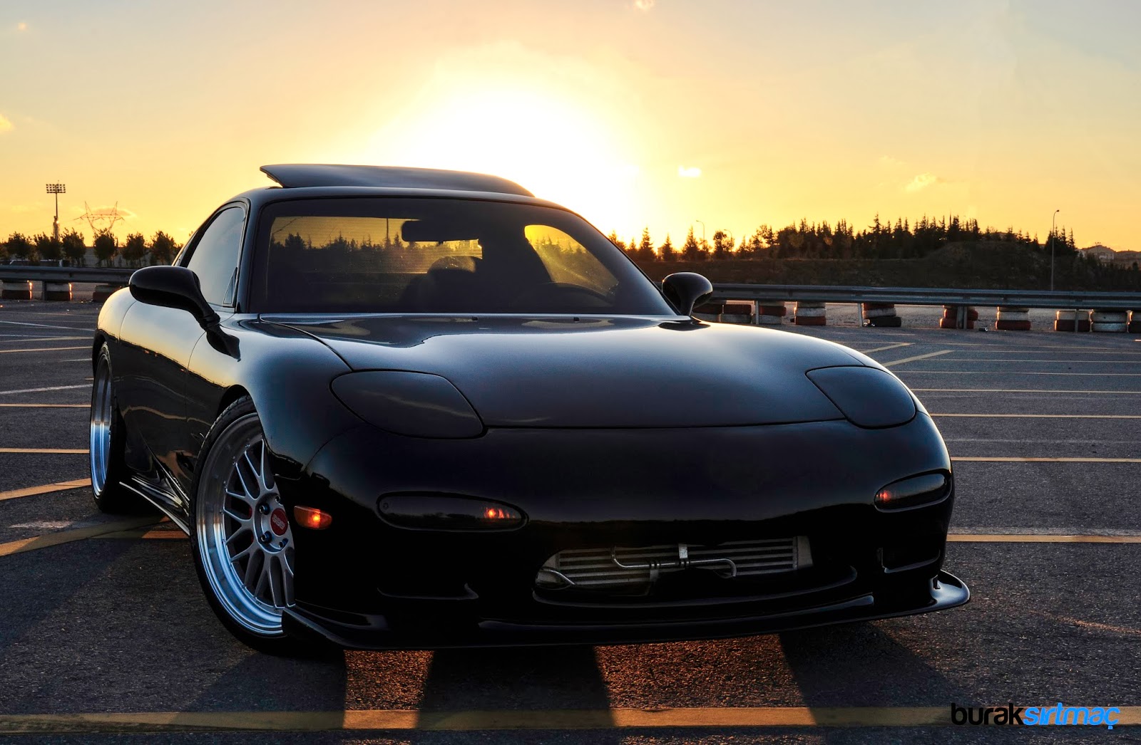 Burak Sırtmaç Photoshoot's: Mazda FD RX7 2JZ Swap