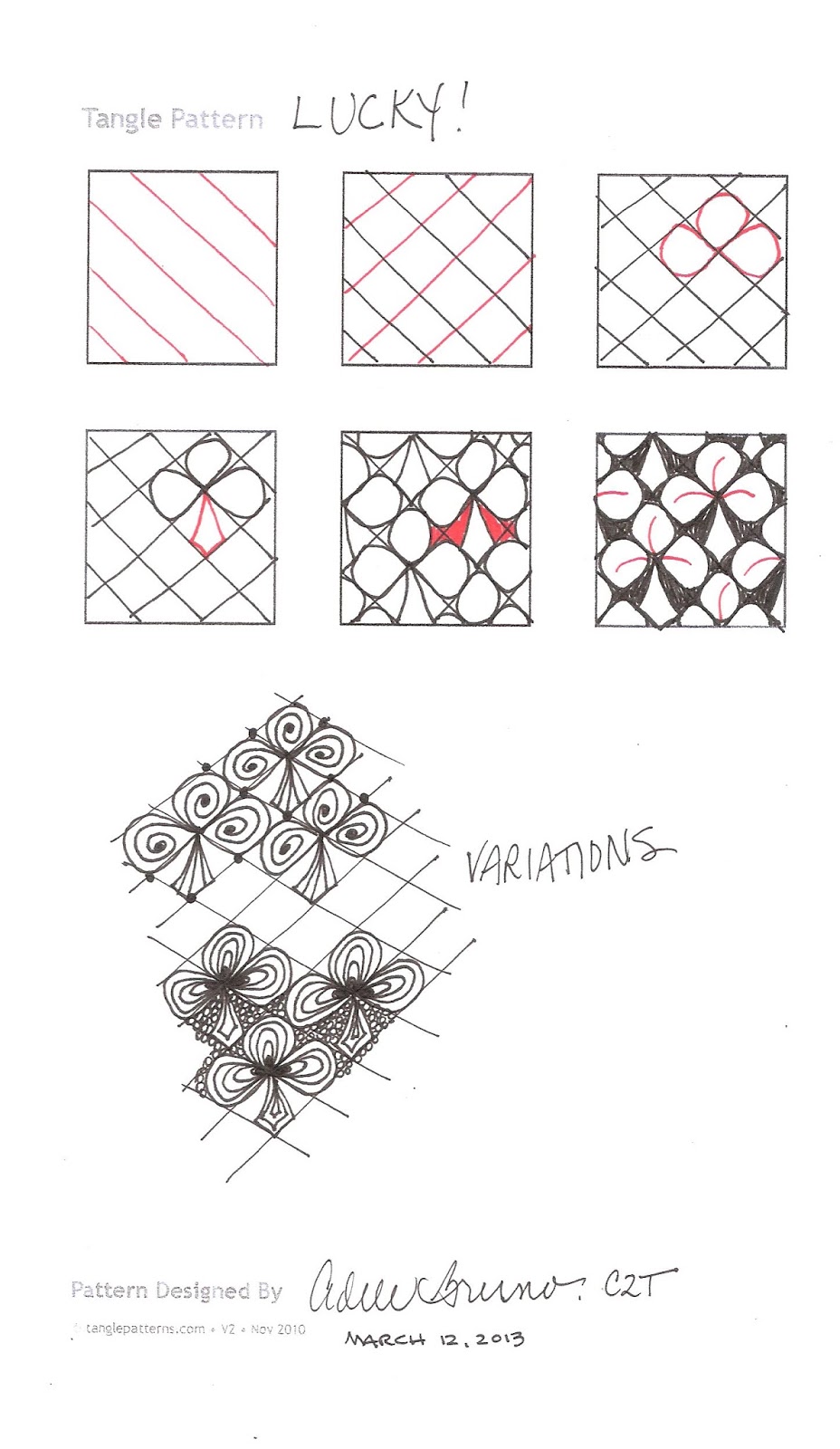 Tickled To Tangle: "It's a String Thing" #135