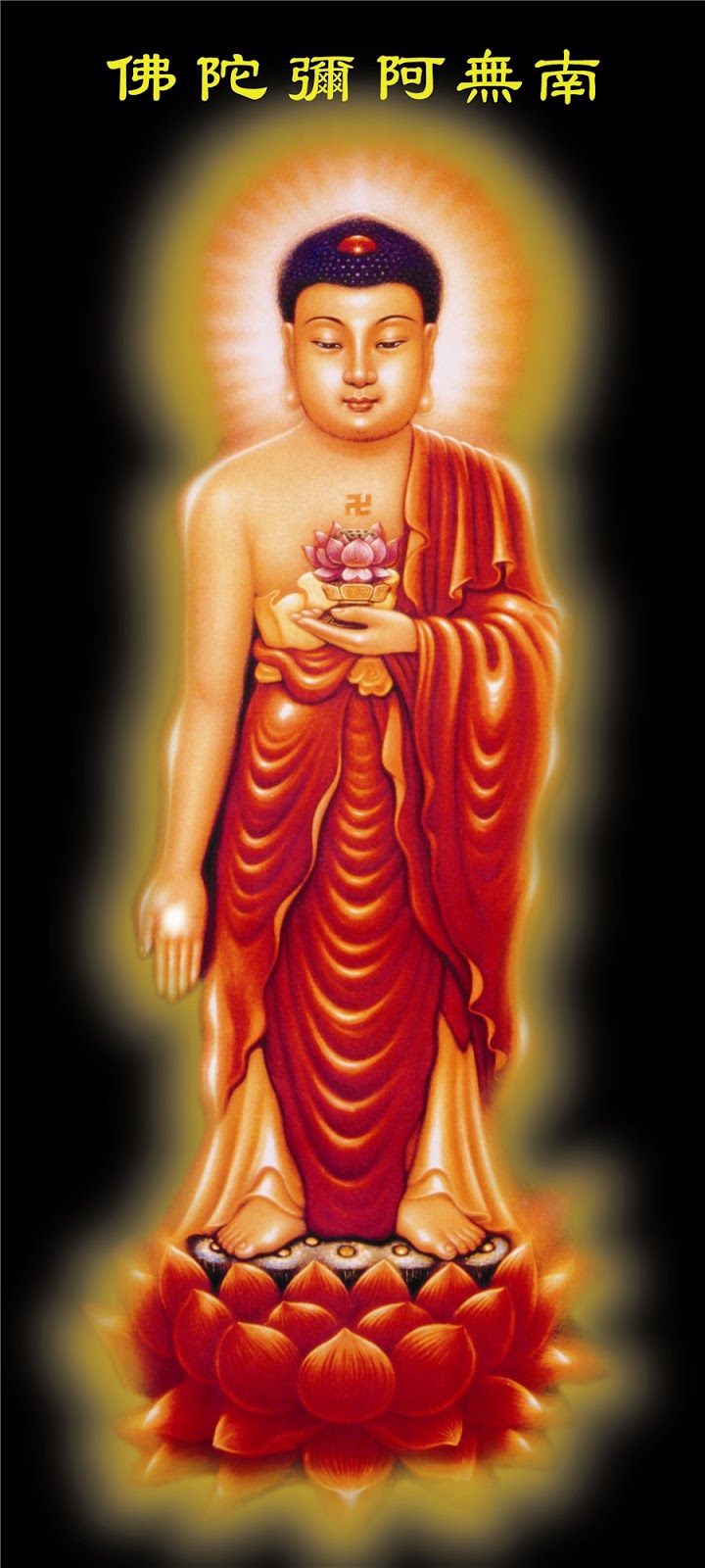 Dharma Sukhavati: Poster Amituofo 615