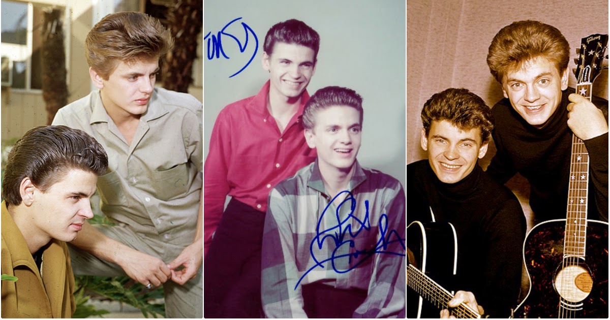40 Beautiful Pics of the Everly Brothers as Young Men in the 1950s and ...