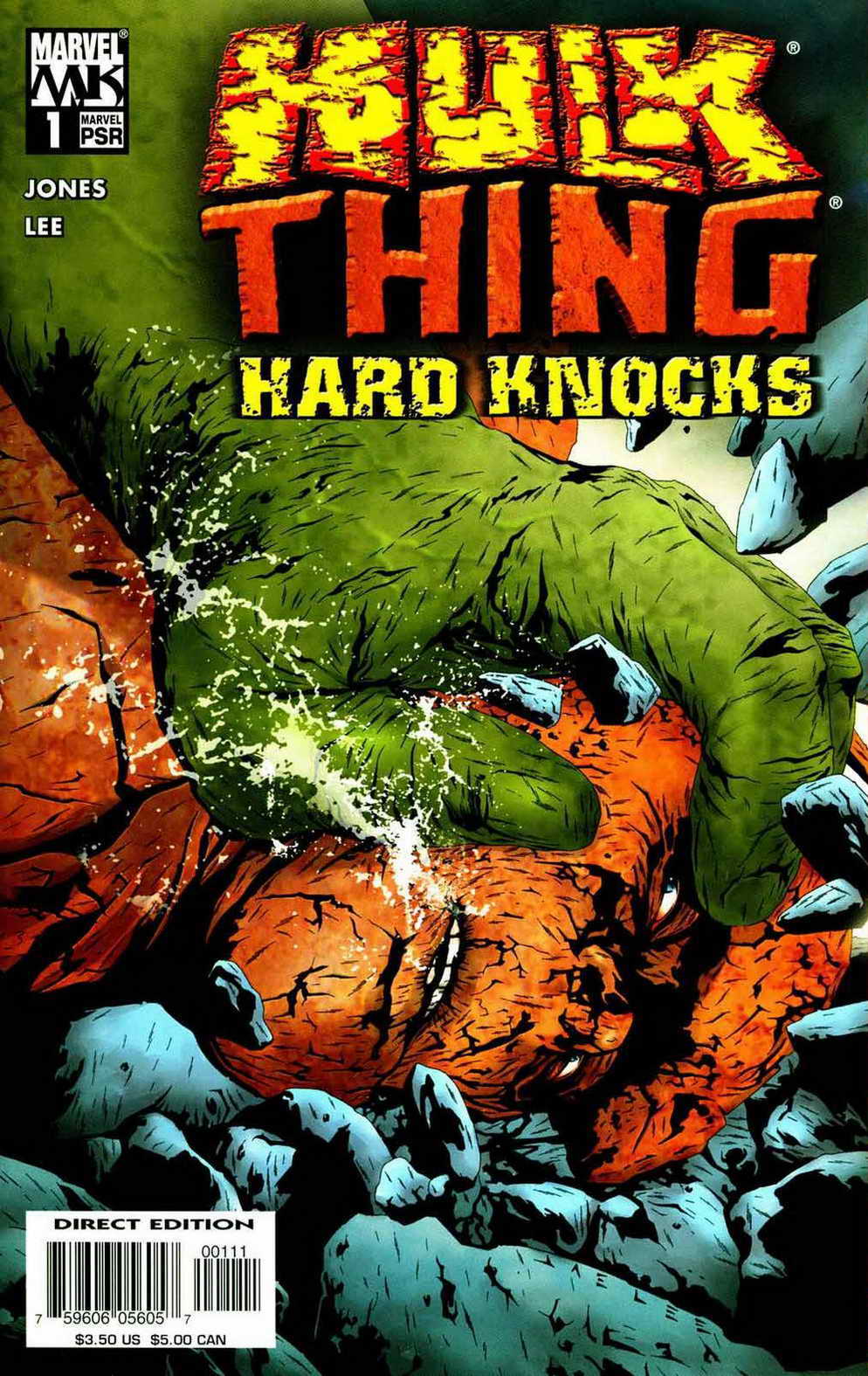 The Yeti Speaks!: Hulk vs. Thing original artwork by Jae Lee - one of ...