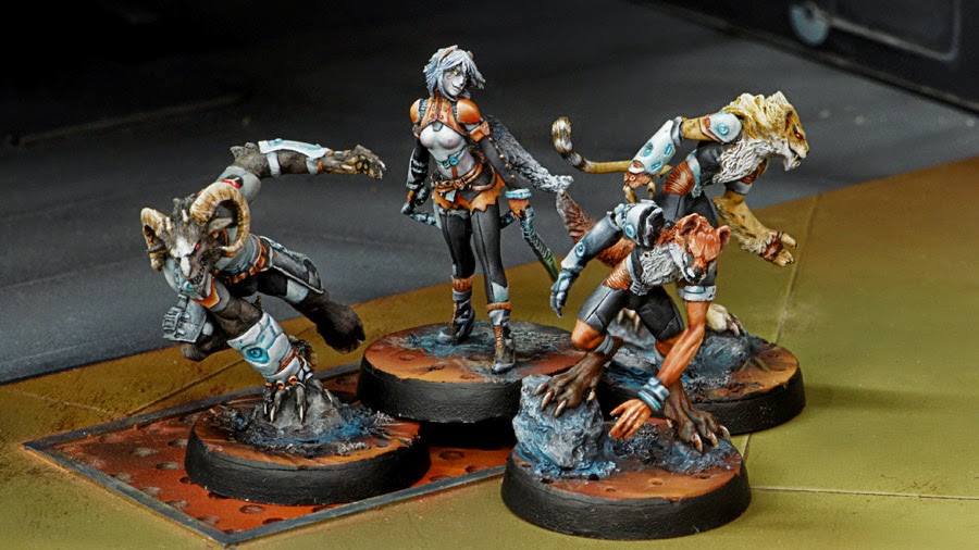 F.O.V. 90: Infinity The Game N3 - Nomad Units