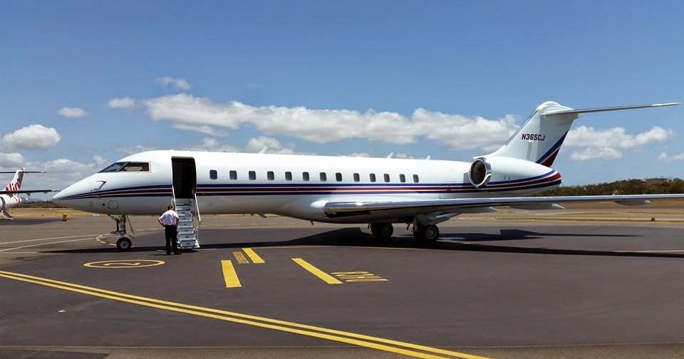 Central Queensland Plane Spotting: Bombardier Global Express Bizjet ...