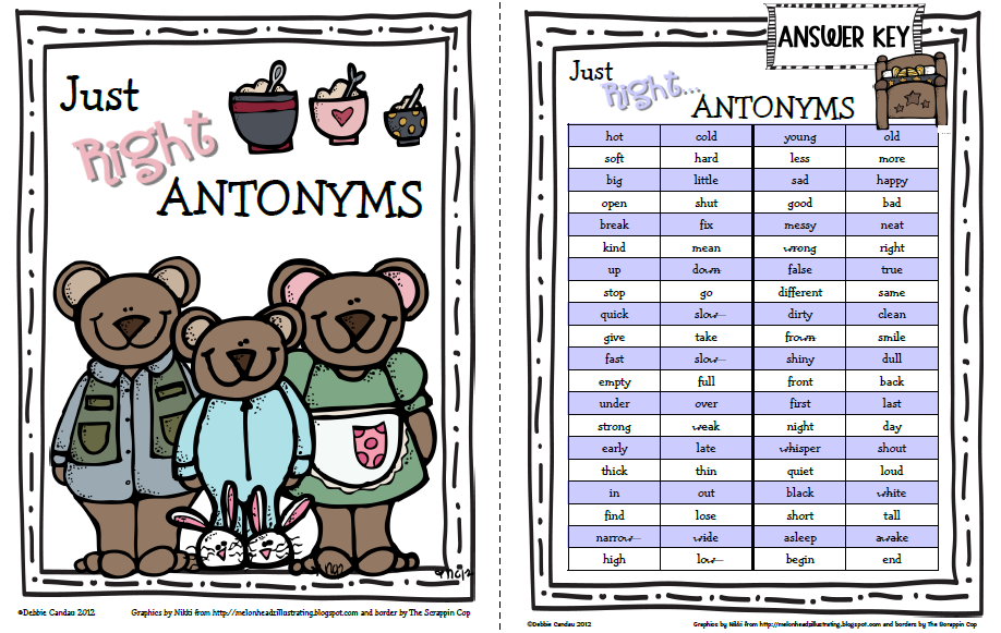 Sailing Through 1st Grade: April Activities and Antonyms