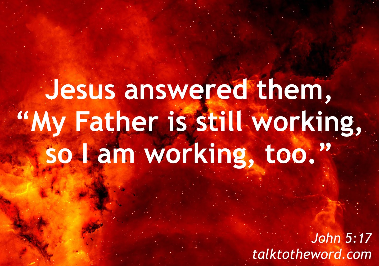 John 5 16 17 John 5 16 17