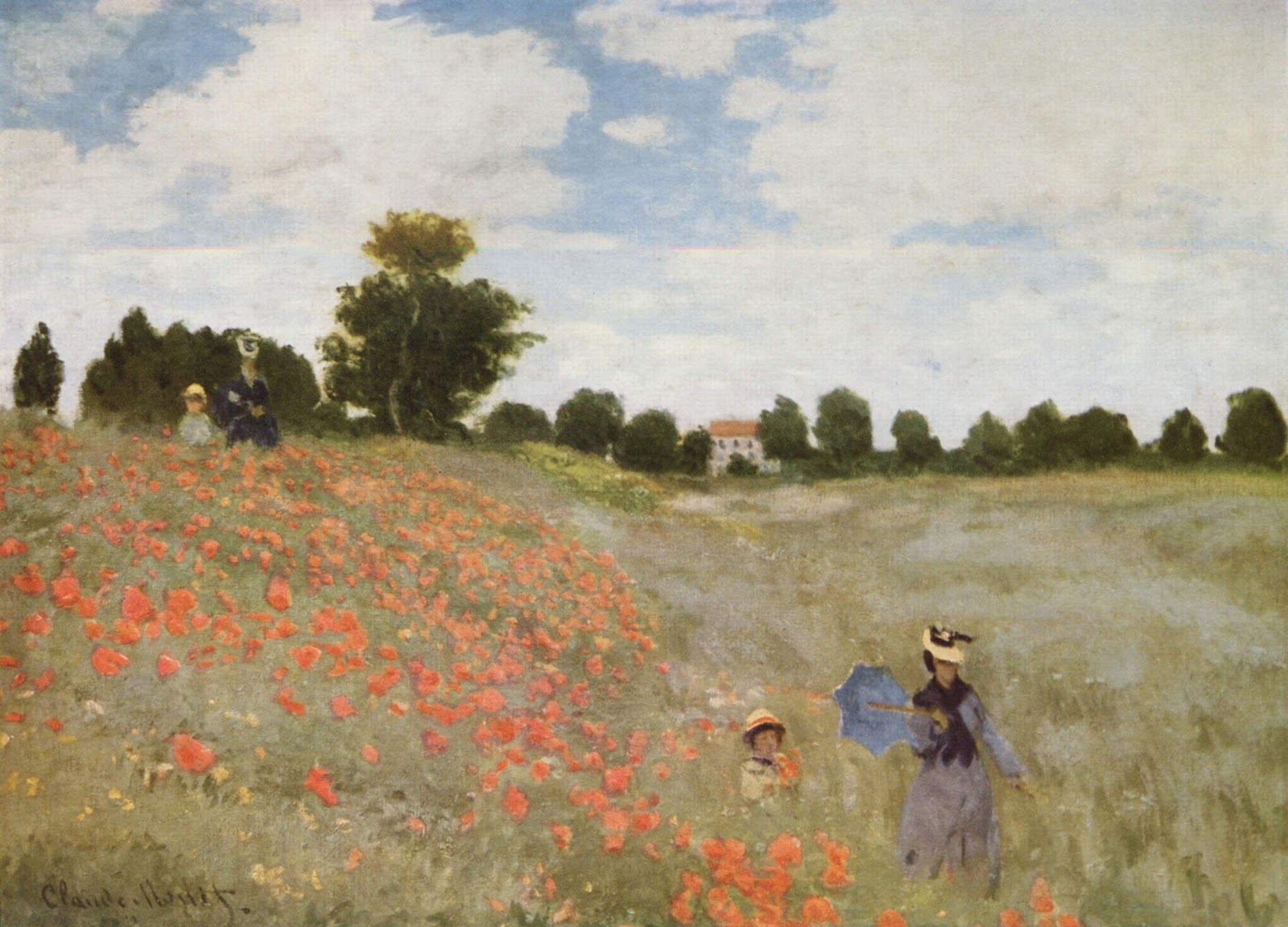 SERIES DE PINTURAS MARAVILLOSAS: THE PROMENADE DE CLAUDE MONET