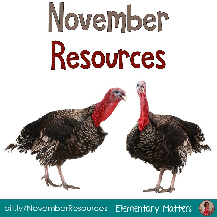 Elementary Matters: Looking at November