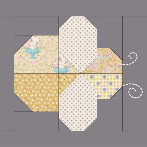 Quilt Today: Bee Block Quilt Pattern