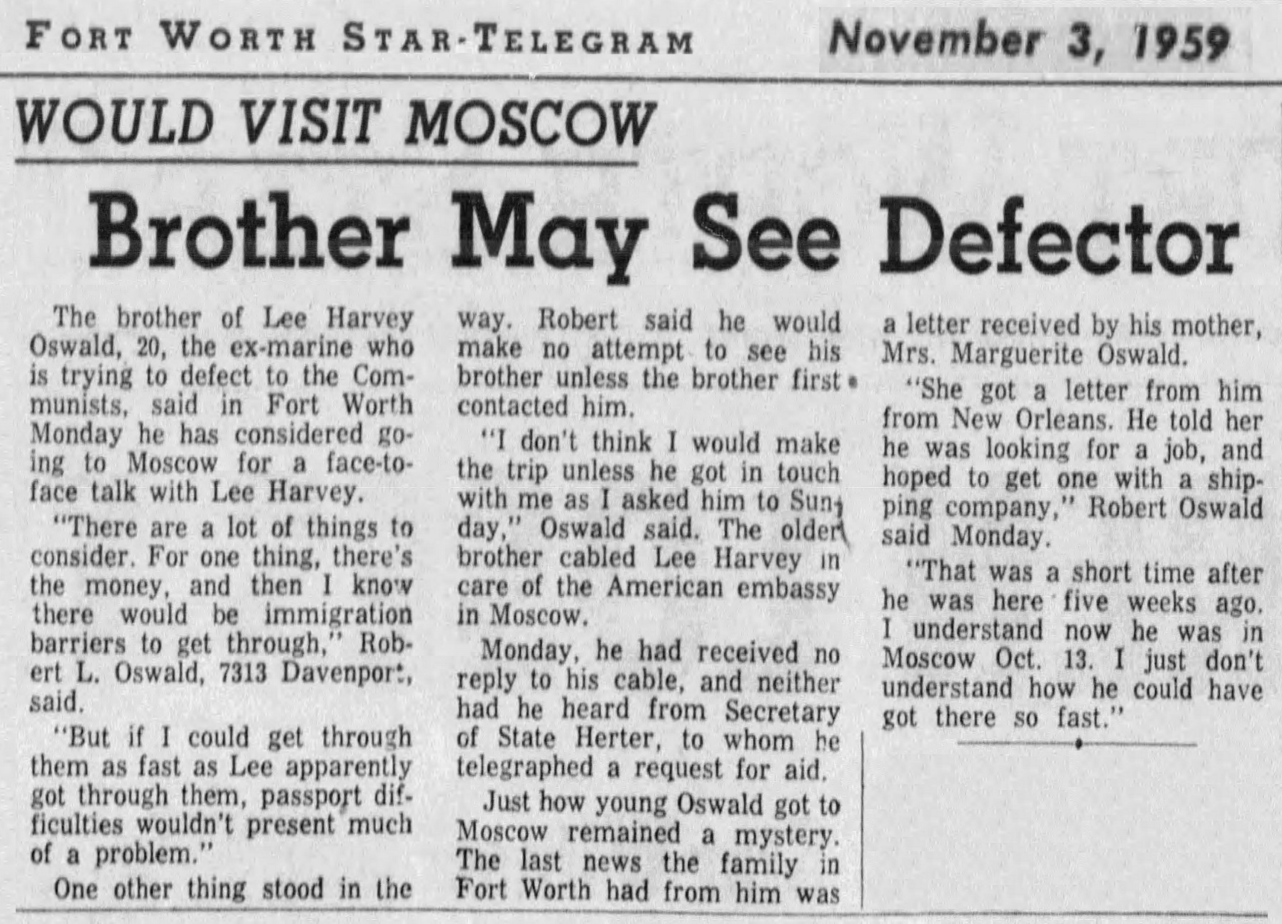 DVP's JFK ARCHIVES: 2020