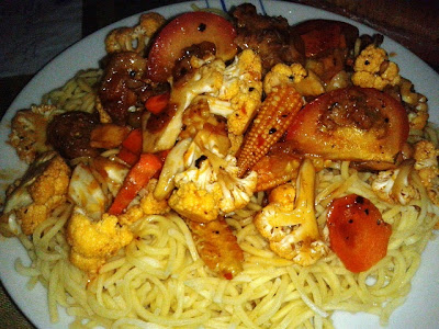 Johor Ke Terengganu.: Sizzling Hot Plate Yee Mee