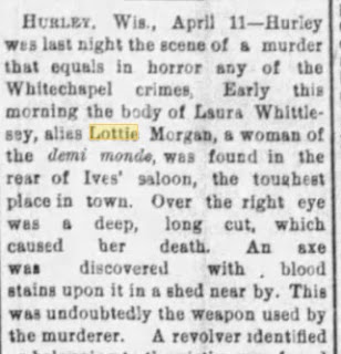 Life and Death of Lotta Morgan