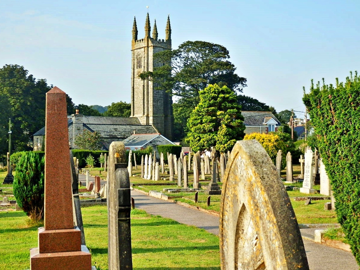 Mike's Cornwall: St. Stephen, the Church and a Solemn Moment