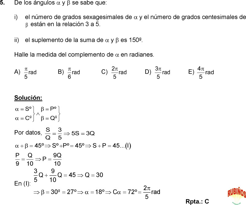 FÓRMULAS DE CONVERSIÓN ANGULAR SEXAGESIMAL CENTESIMAL Y RADIAL ...