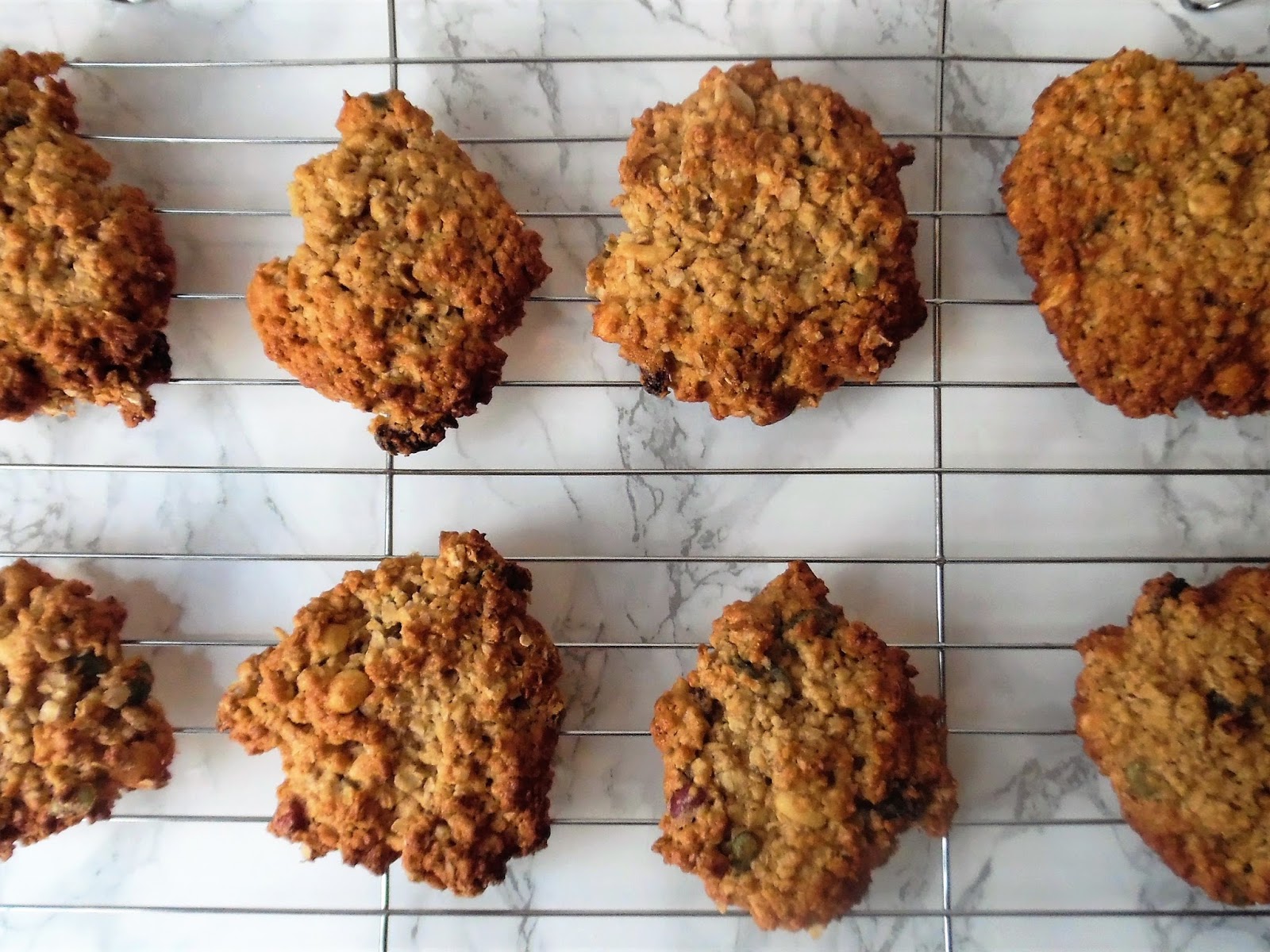 Oats & Honey Flapjack Cookies - A Blushing Beauty Blog