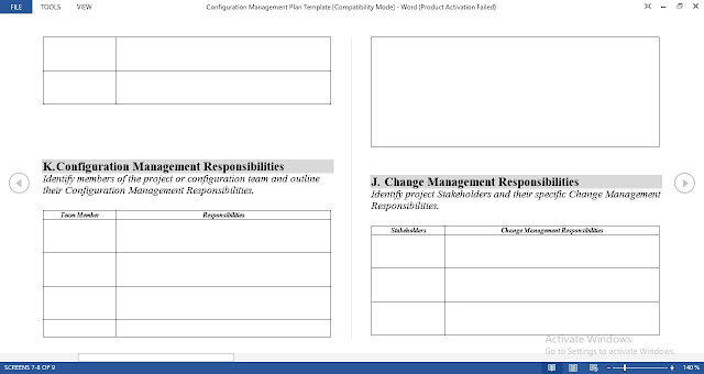 Configuration Management Plan Template