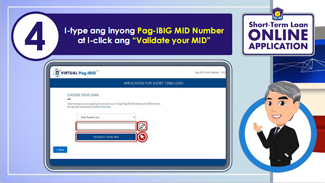Step by Step Guide for Pag-ibig Short Term Loan - Online Application ...