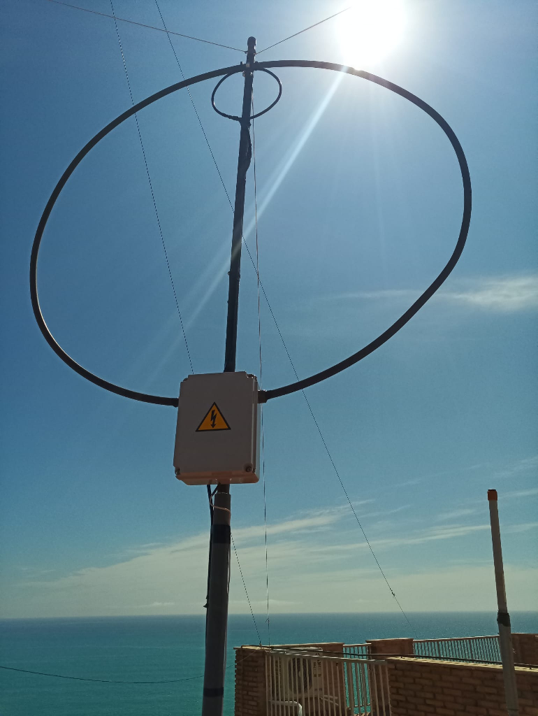 EA5GKA: ANTENA MAGNETICA DE ARO O "MAGNETIC LOOP"