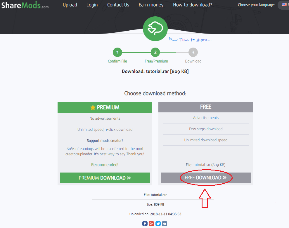 Como Fazer o Download no ShareMods.com - Área CStrike!