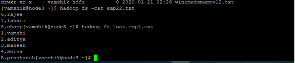 Combining two datasets using Merge and Codegen in Sqoop import