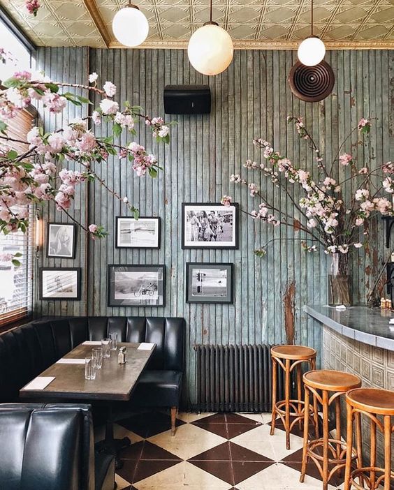 CASA TRÈS CHIC: INSPIRAÇÃO: PAREDES DE RESTAURANTES