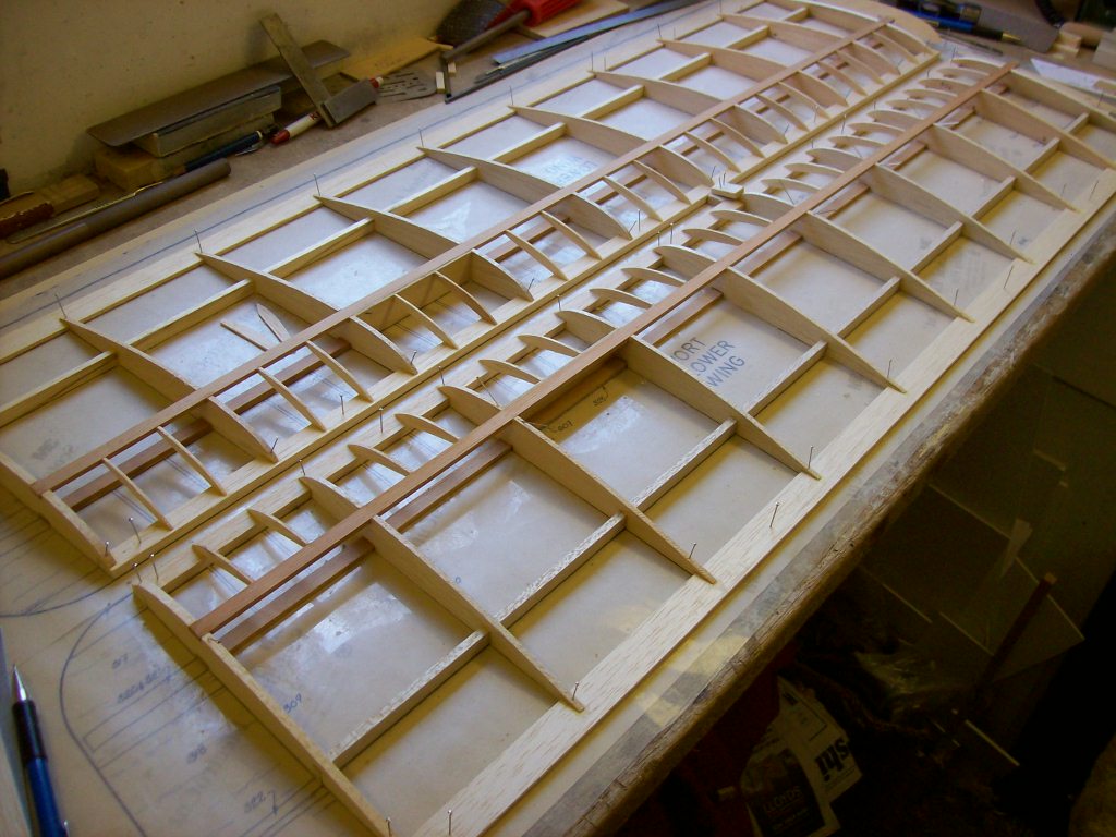 Zen FX: Scale Model Workshop: Nieuport Build Part 6 - Lower Wing ...