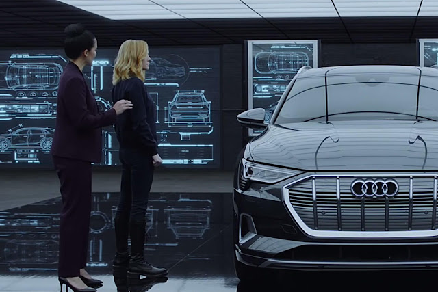 Avengers: Endgame ad brings out Audi E-Tron to help Captain Marvel