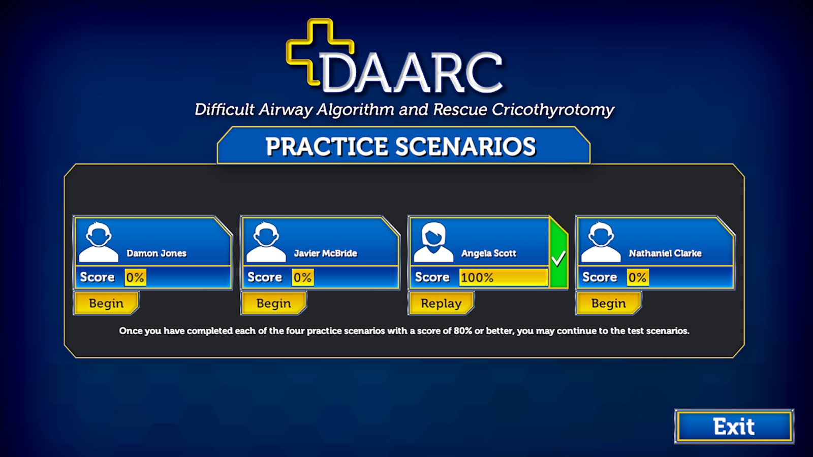 Serious Game For Effective Airway Management Using The Vortex Approach