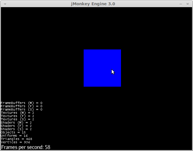 JMonkey tutoriels: 1/ Premier projet de JMonkeyEngine « SimpleApplication